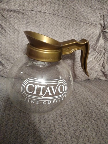 CITAVO FINE COFFEE COFFE POT/CARAFE SCHOTT DURAN MADE IN GERMANY 3619 ...