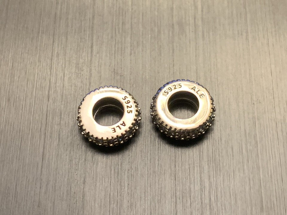 Genuine Pandora Silver S925 Clear Inspiration Within Spacer CZ Charm ...