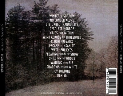 SHADOW'S SYMPHONY DESOLATE HORROR NEW CD 888295415903| eBay