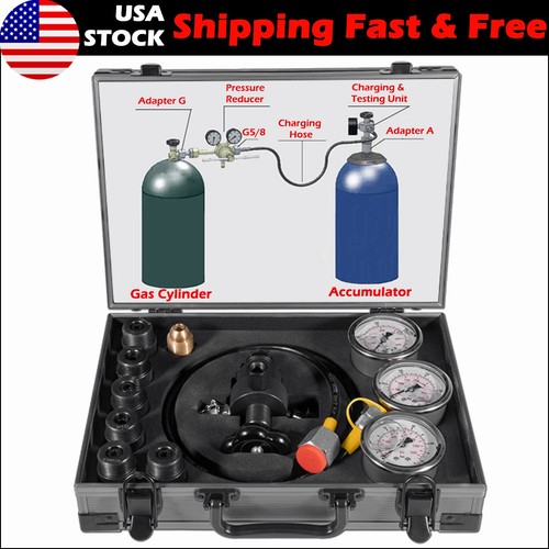 GK-01 Hydraulic Accumulator Nitrogen Charging System, Gas Charging Tools | eBay