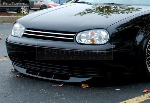 MK4 4 IV Front Bumper spoiler 25th GTI LIP Chin Valance Splitter Skirt ...