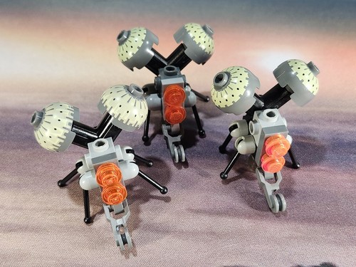 3 STAR WARS LEGO Minifigures: Buzz Droids from 75044 Droid Tri-fighter ...