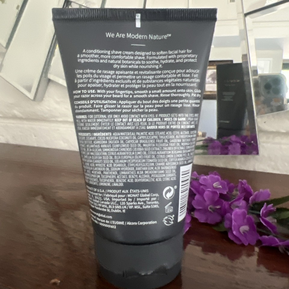 Monat for Men Essential Shaving Cream With Rejuveniqe 4 fl. oz. Sealed ...