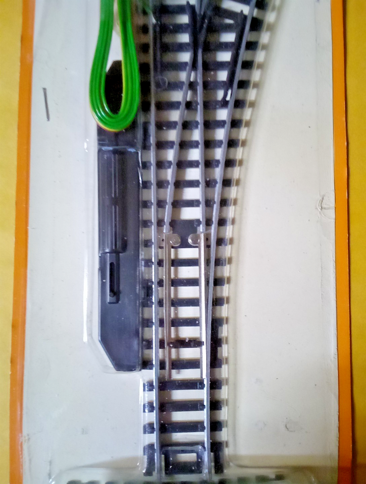 Vintage Tyco Tru Steel HO Track VTG 411 RH Remote Control Switch 1984 ...