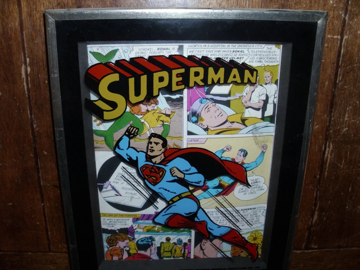 Vintage Superman Comic Strip