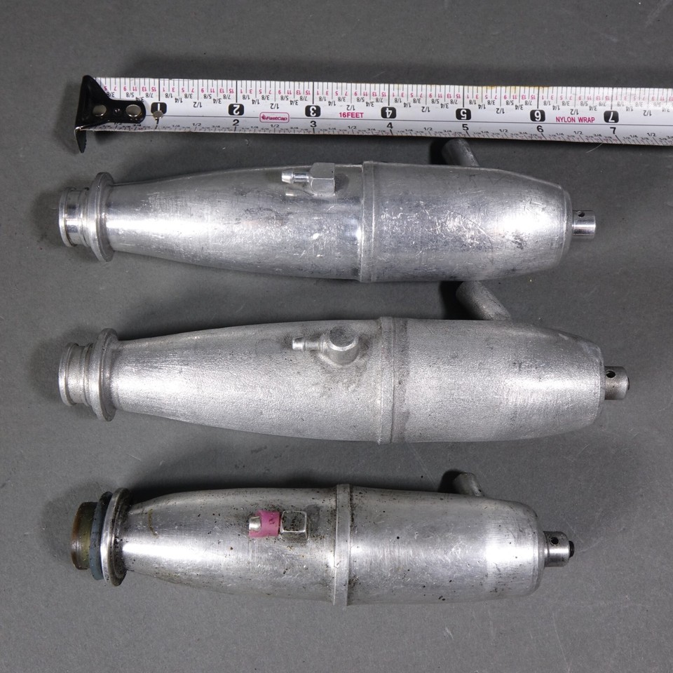 Lot of 3 Vintage Used .021 Exhaust Tuned Pipes for RC | eBay
