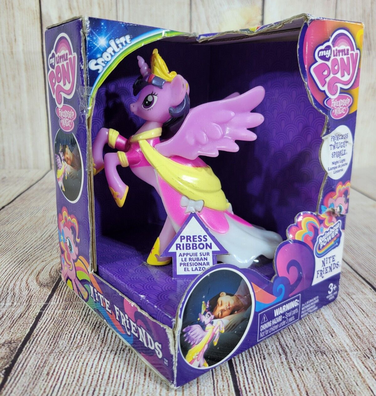 NEW IN BOX - My Little Pony Princess Twilight Sparkle Night Light