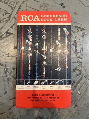 VINTAGE 1966 RCA REFERENCE BOOK - CAPITOL RADIO WHOLESALERS, WASHINGTON ...