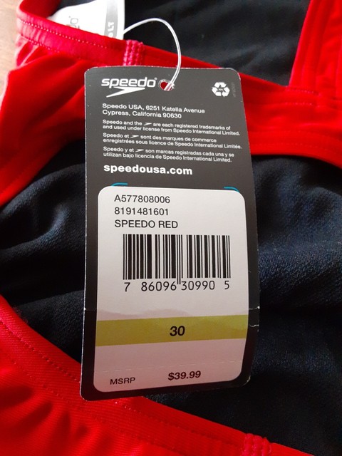 Speedo Solid Super Pro - ProLT Swimsuit 30 Red for sale online | eBay