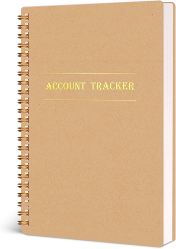 Accounting Ledger Book, Expense Tracker Notebook A5 Budget Bill Tracker ...