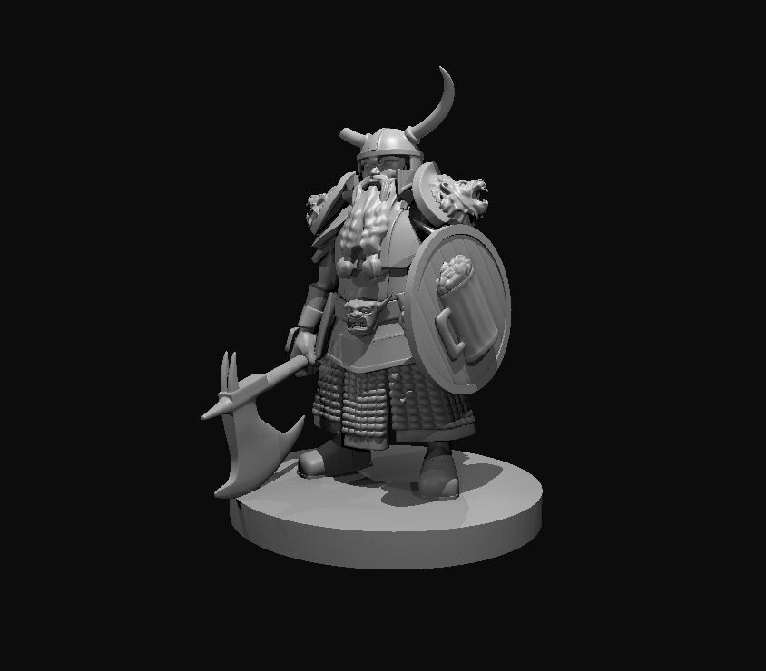 Bruenor Battlehammer Stats 5e D&D Miniatures Promo Figures Epic Cards