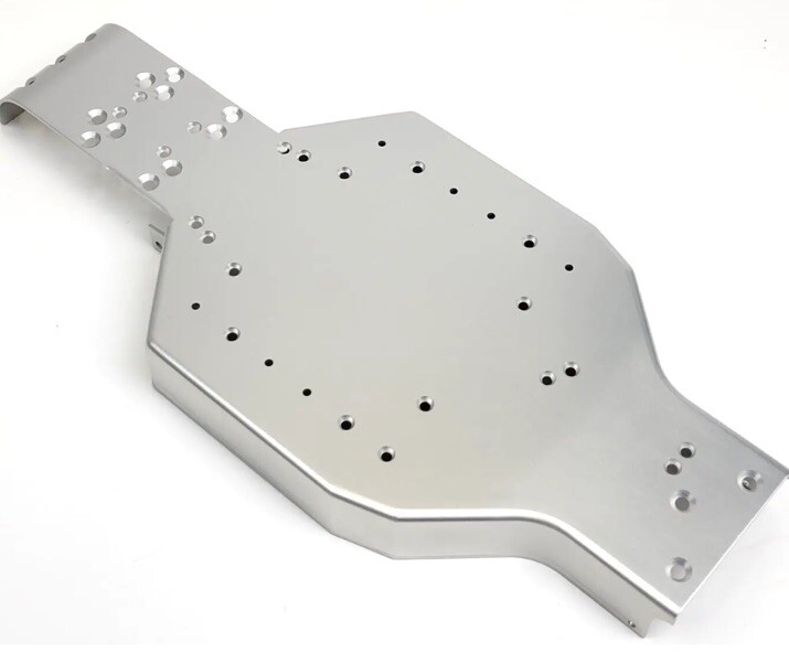 ASC6311 Aluminum tub Chassis For Clear RC10 RC10CC ASC6004 fits vintage ...