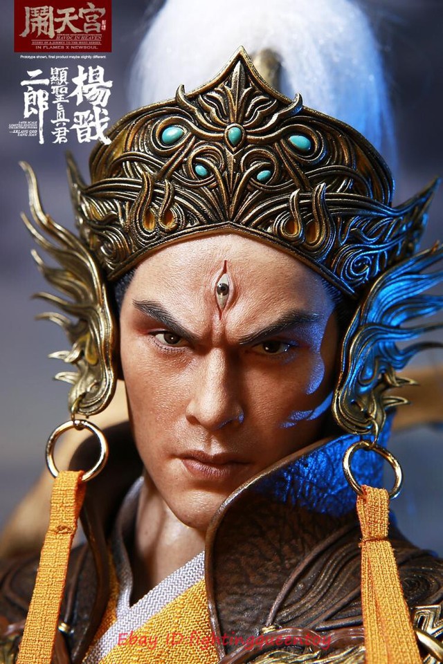 Inflames Toys 1/6 Journey to the West Erlang God & Deified Dog & 2 ...