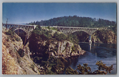 Deception Pass Bridge, Washington Postcard | eBay