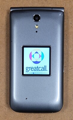 Alcatel OT Jitterbug Flip 4043S - Gray ( GreatCall ) 4G LTE Cellular ...