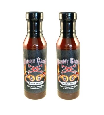 DANNY CASH DOUBLE BARREL SPICY WHISKEY BBQ SAUCE (2-PACK 2-PK) | eBay