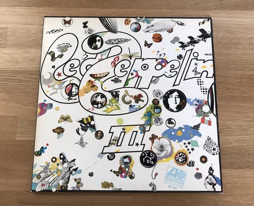 Led Zeppelin III Vinyl LP Atlantic Plum Label 1st Press Rare Peter ...