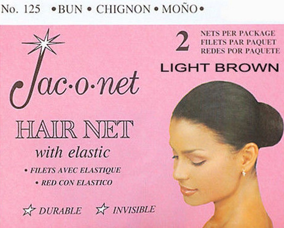 Jac-O-Net FRENCH TINY bob size ultra fine nylon mesh Bouffant Invisible ...