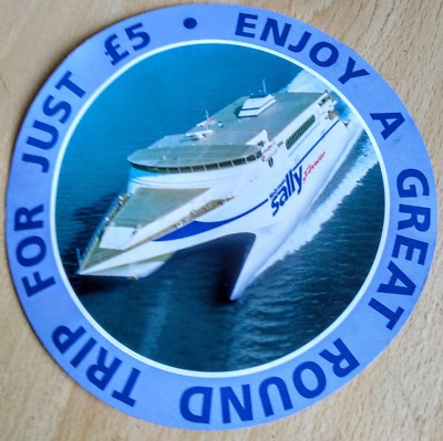 Sally Ferries Ramsgate 1997 Thanet Kent history sally line ferry sea ...