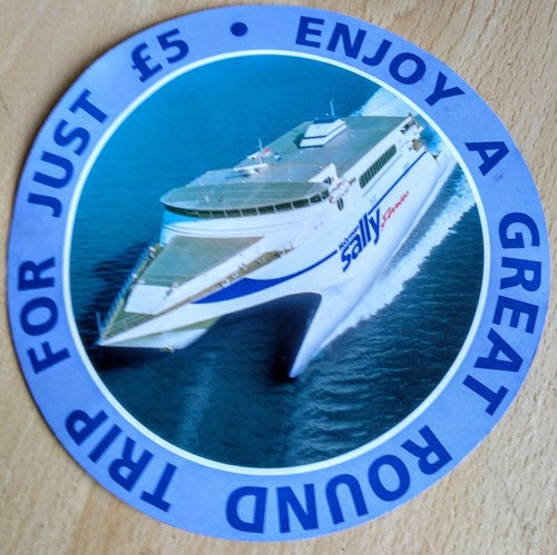 Sally Ferries Ramsgate 1997 Thanet Kent history sally line ferry sea ...