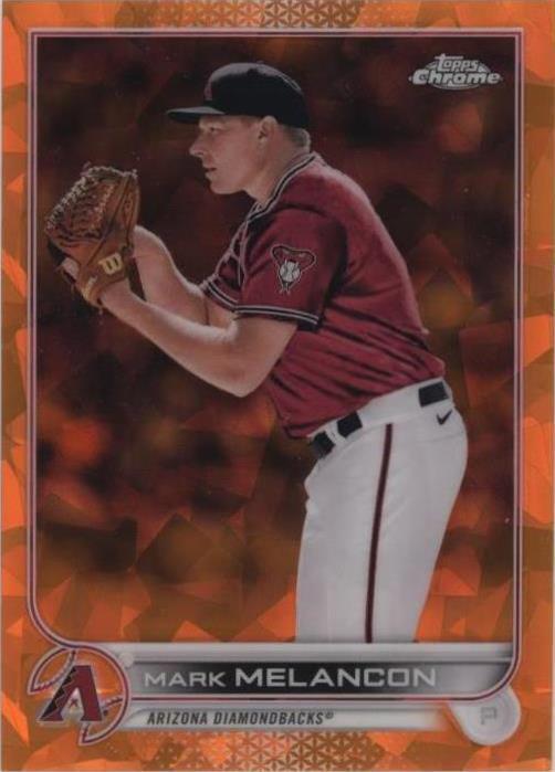 2022 Topps Chrome Sapphire Edition - Mark Melancon #592 Orange /25 for ...