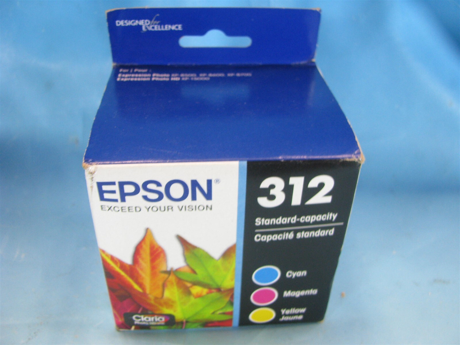 Genuine Epson 312 Cyan Magenta Yellow, NEW EXP 4/2026 | eBay