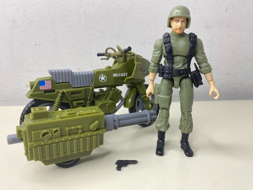 G.I. Joe 25th Anniversary RAM CYCLE w/ CPL. BREAKER Loose 3.75" Action ...