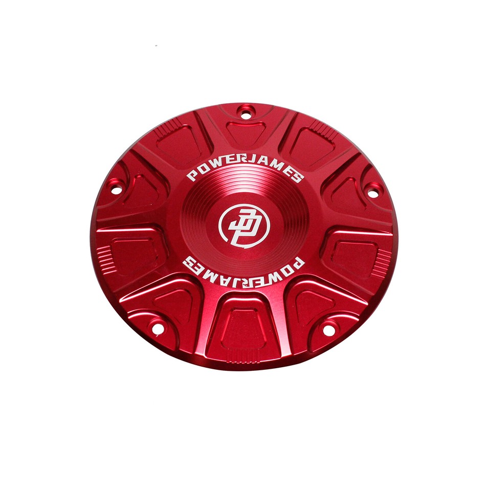 Red Clutch Derby Cover for Harley Touring Street Glide Road King FLHTK ...