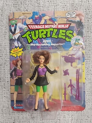 1992 Teenage Mutant Ninja Turtles April The Ravishing Reporter MINT ...