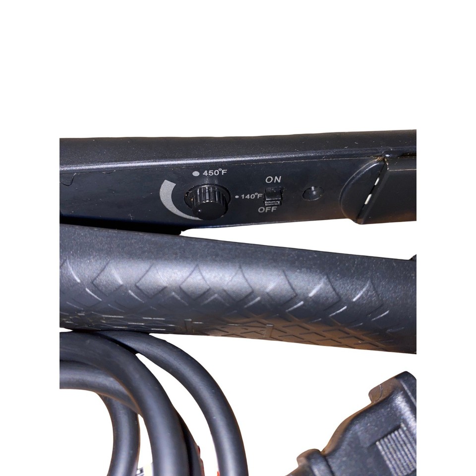 HSI Professional Hair Straightener Flat Iron Adjustable Temp Tested ...