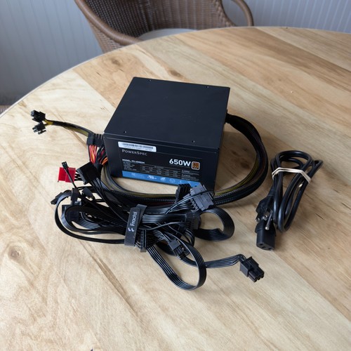 PowerSpec PS 650BSM Gaming PC Power Supply 650W 80 Plus Bronze | eBay