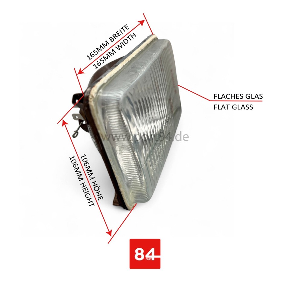 Plymouth Turismo TC3 4X Headlights E-Certificate USA EU Conversion | eBay