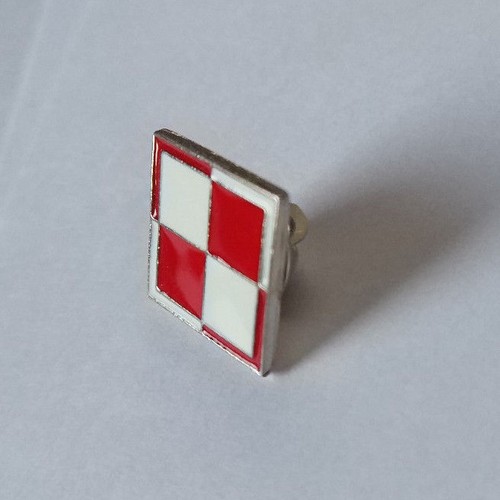 Poland Army WW2 WWII - Polish Air Force checkerboard lapel pin badge | eBay