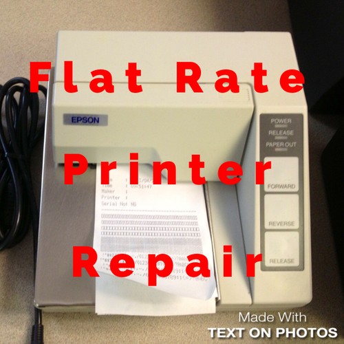 EPSON TM-U295 Flat Rate Repair including all parts & labor 6 Month Warr ...