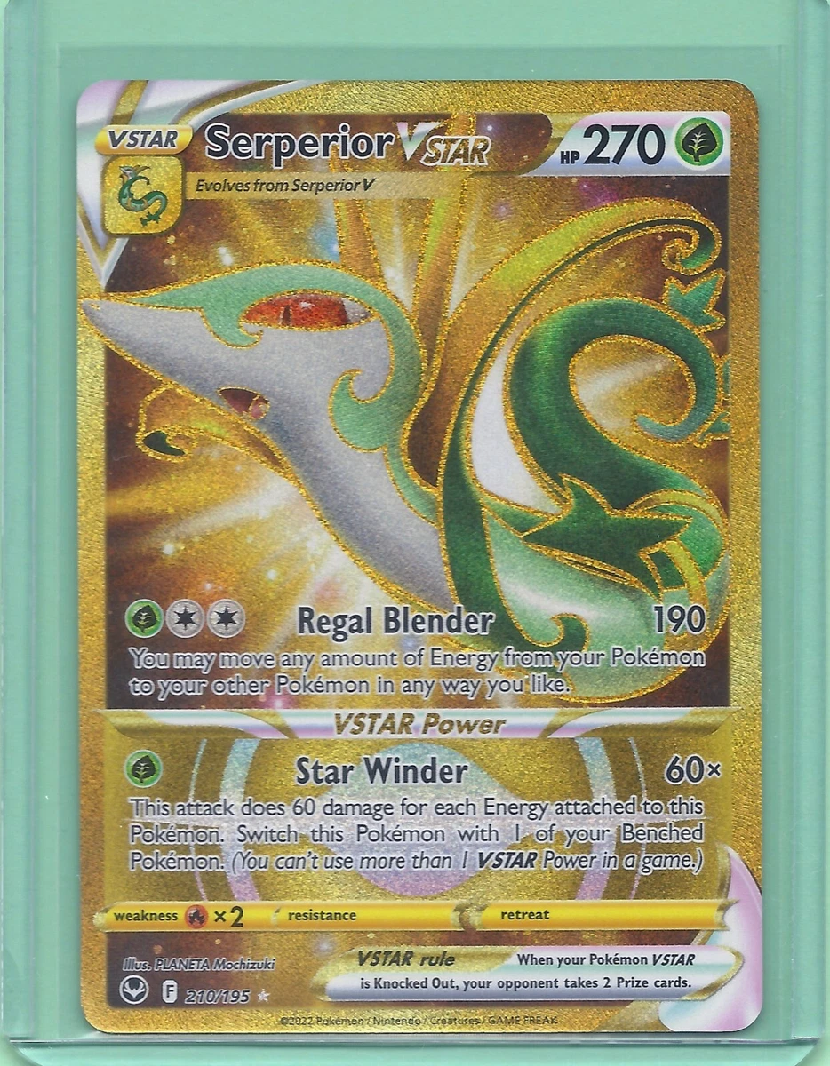Shiny Serperior Card