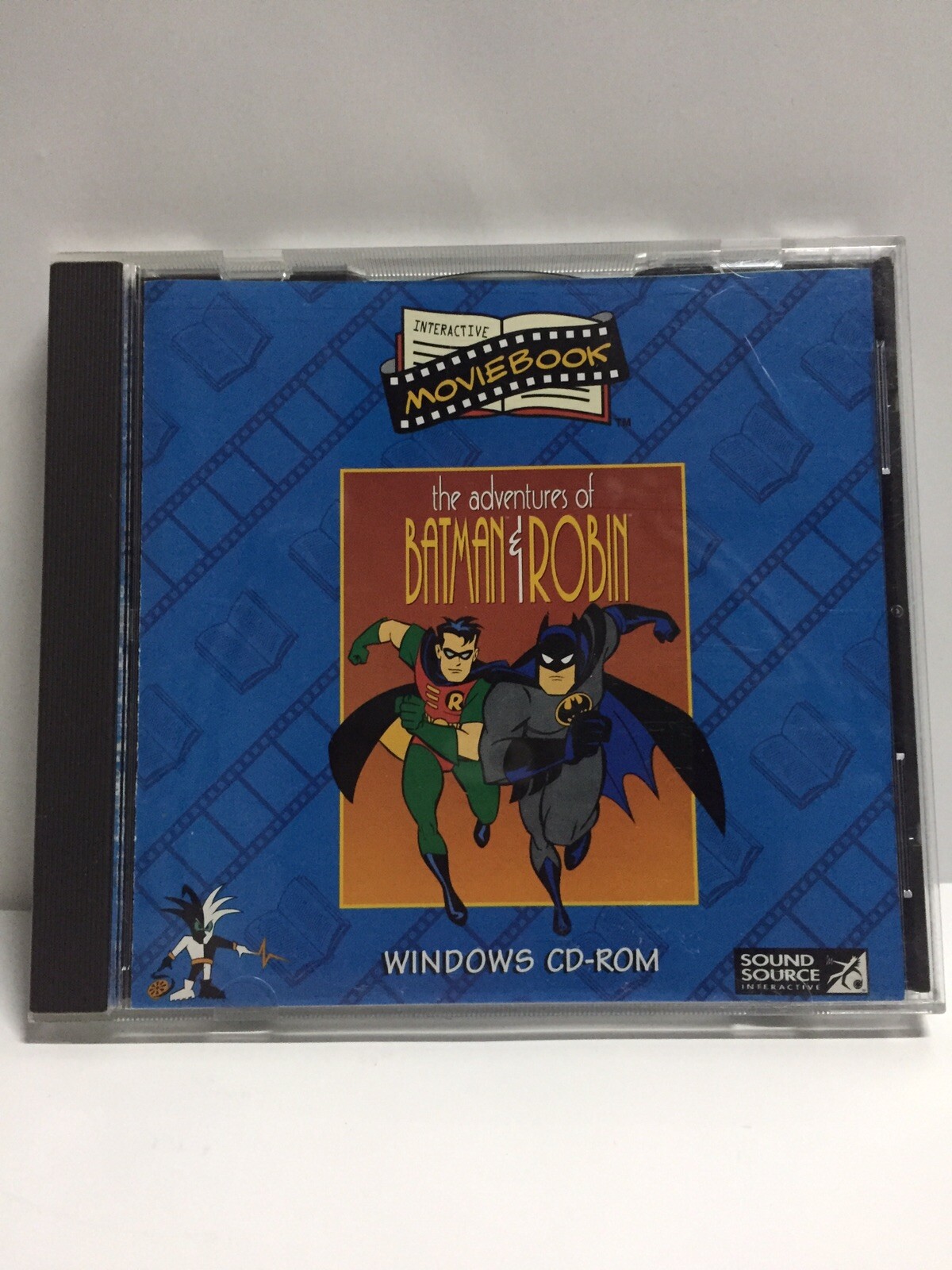 RARE - 1995 THE ADVENTURES OF BATMAN AND ROBIN CD ROM MOVIEBOOK ...