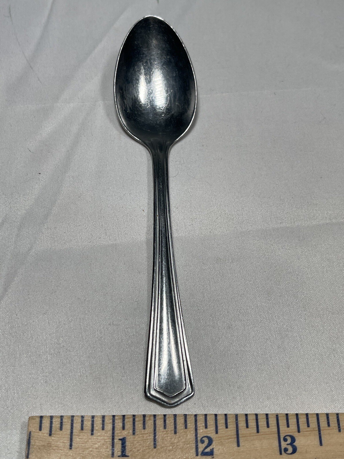 Silco INS 57 Iced Tea Spoon 7 5/8" Outlined Edge Stainless Steel ...