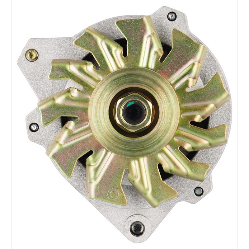 Powermaster Alternator 47861; 140 Amp Small Case Satin Serpentine (6G ...
