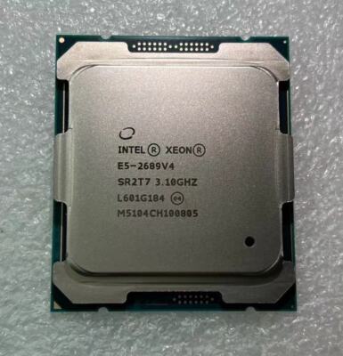 Intel Xeon e5-2689v4 10-Core 3.1 GHz 25mb lga2011-3 CPU processor | eBay