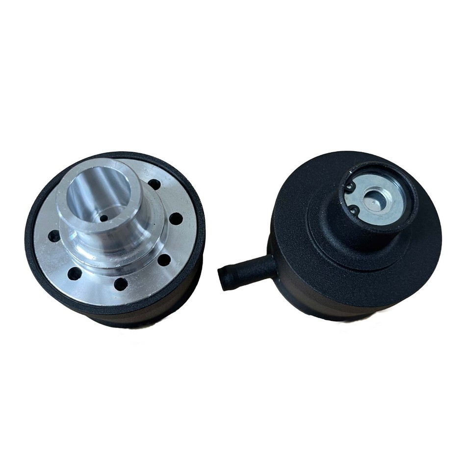 Black Billet Aluminum Valve Cover Breather & PCV Set - Can Be Custom ...