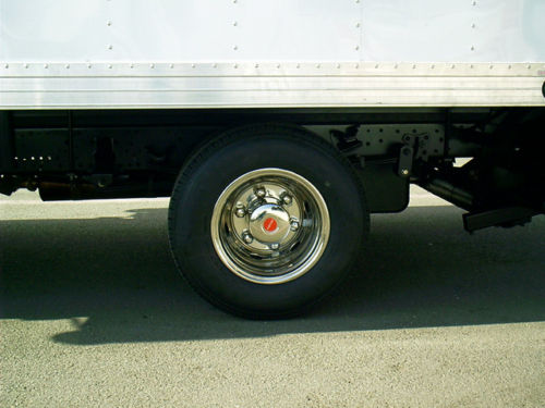 Isuzu Wheel Simulators 16" 6 lug liners cabover import box truck tilt ...
