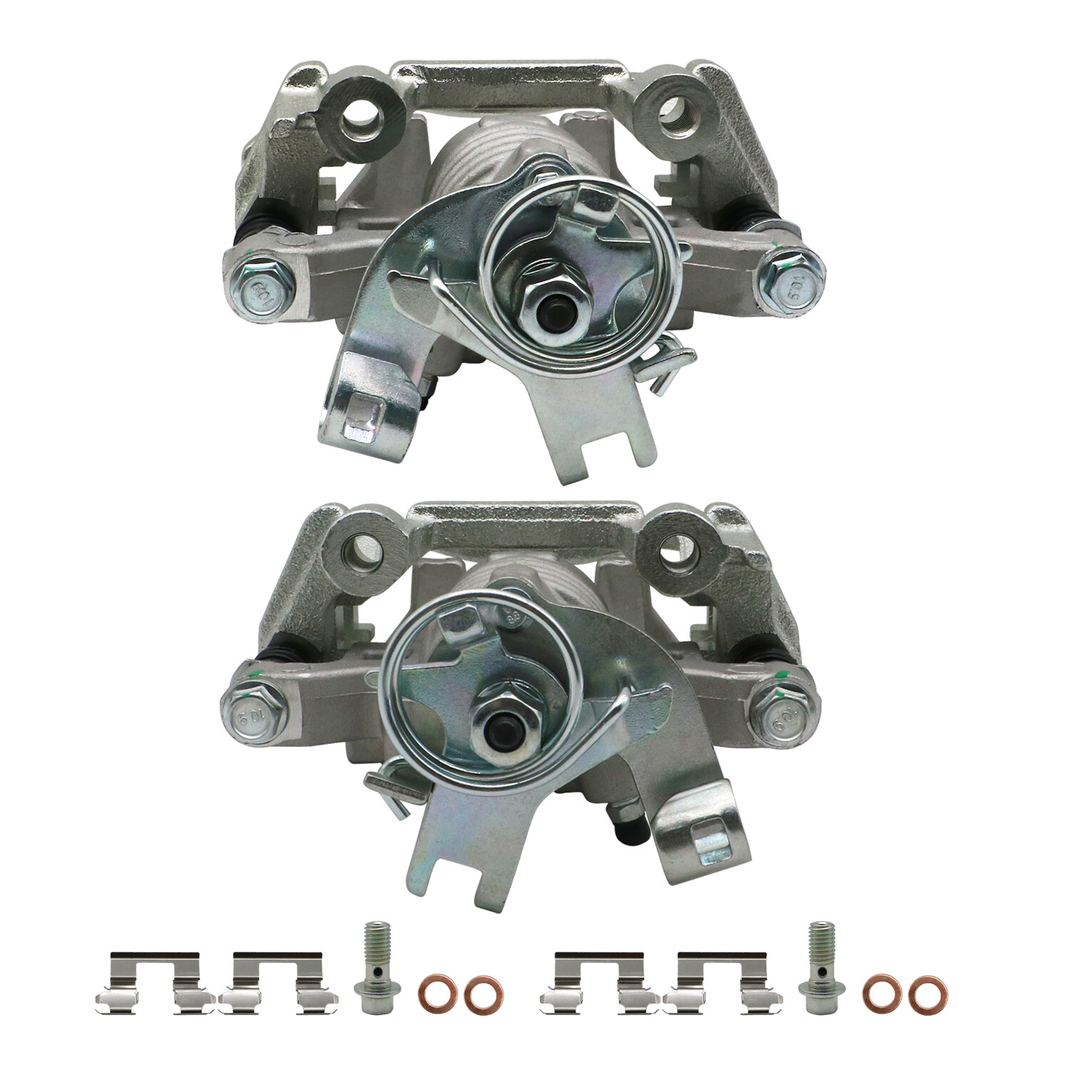 2 x Rear Brake Caliper w/ Bracket for Chevrolet Cobalt HHR Malibu ...