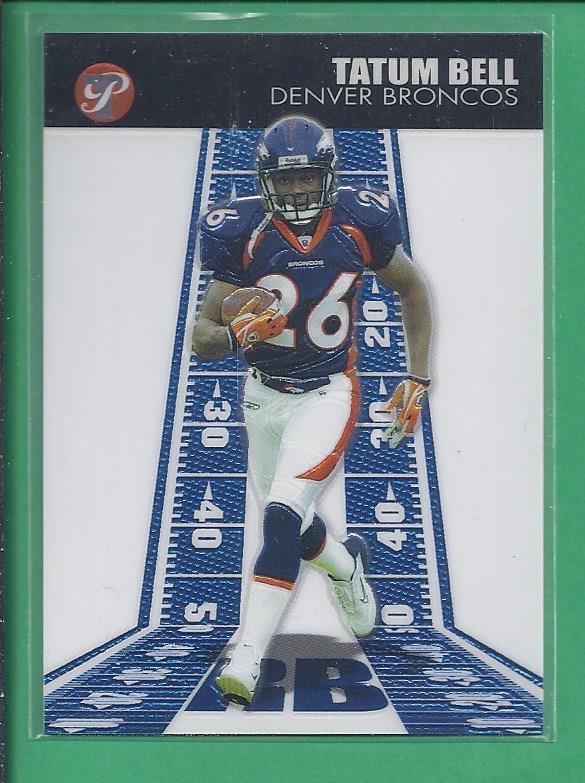 2004 Topps pristine Rookie TATUM BELL no.147 broncos | eBay