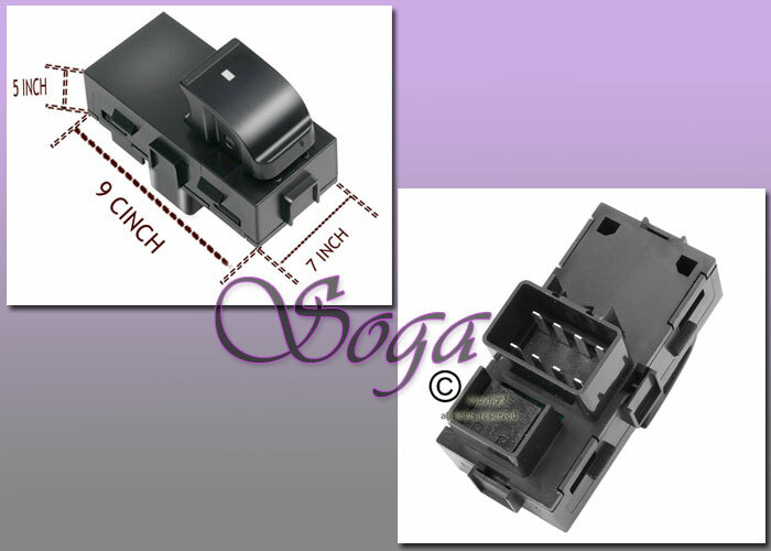 FRONT PASSENGER REAR LEFT RIGHT NEW POWER WINDOW SWITCH FOR CHEVY GMC ...