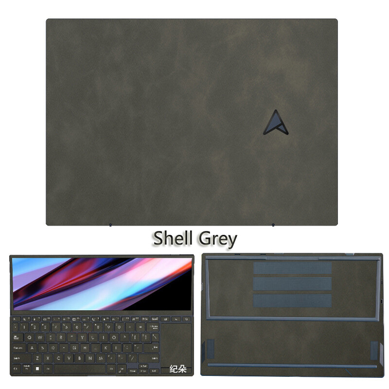 Leather Sticker Skin Decal Cover for ASUS Zenbook Vivobook Pro 14 15 16 ...