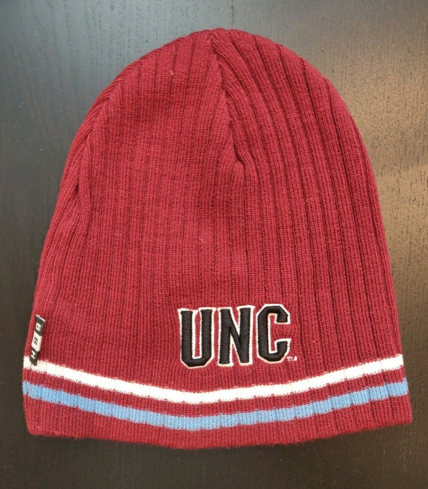 BBH UNC Univ North Carolina Tar Heels Maroon Cuffless Knit Beanie ...