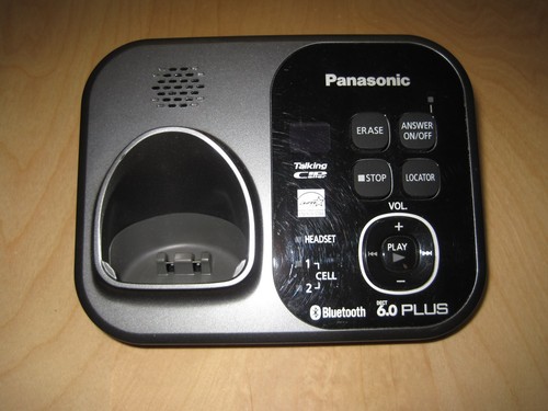 Panasonic KX-TG7731 DECT 6.0 Plus Single Line Cordless Phone Main Base ...