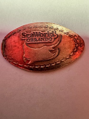 Sea World Orlando Elongated Coin Smashed Pressed Penny | eBay