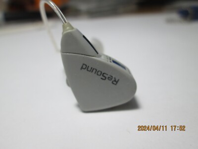 1 RESOUND HEART-SHAPED Hearing Aid A1761DRW LEFT ear money back ...