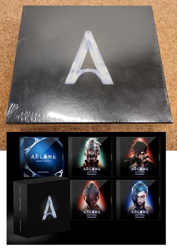 Arcane Season 2 League of Legends CD Box Set Limited Edition (NO VINYL ...